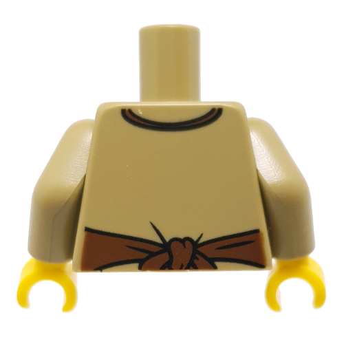 LEGO PART 973c11h01pr3959 Torso Shirt with Reddish Brown Apron with ...