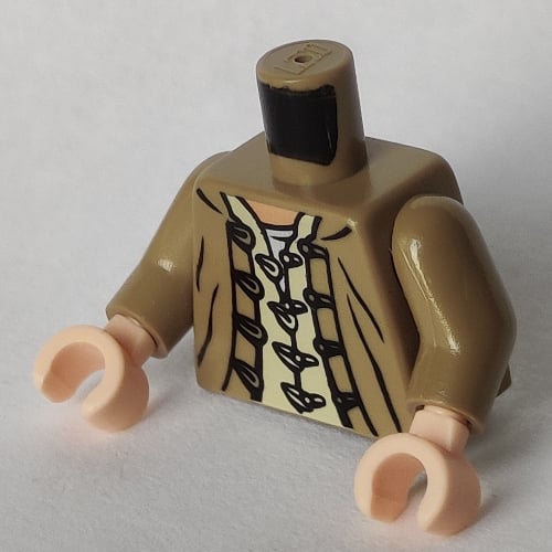 LEGO PART 973c11h02pr1468 Torso Jacket and Shirt with Buttons and Loops ...