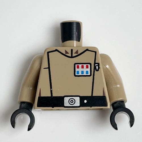 LEGO PART 973c11h03pr2882 Torso Imperial Officer Print (Rebels Cartoon ...
