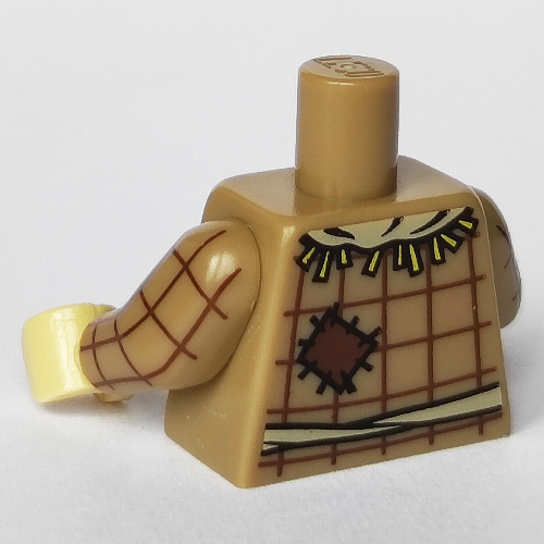 LEGO PART 973c11h26pr2414 Torso Tunic, Scarecrow Chest and Arm Print ...