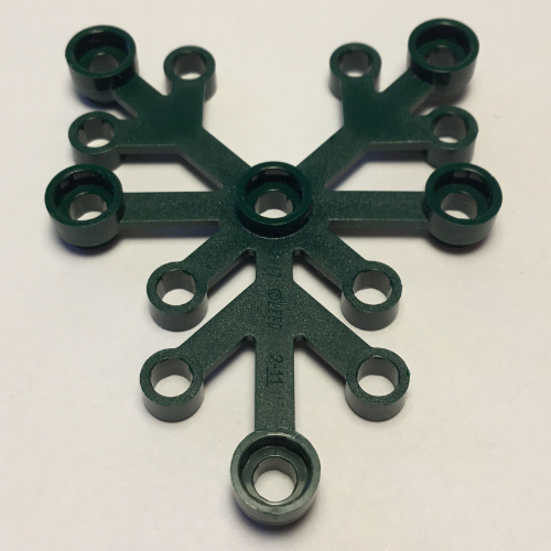 LEGO PART 2417 Plant, Leaves 6 x 5 | Rebrickable - Build with LEGO