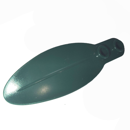 LEGO PART 3565 Plant, Leaf 2 x 6 x 1 with 2 Studs | Rebrickable - Build ...