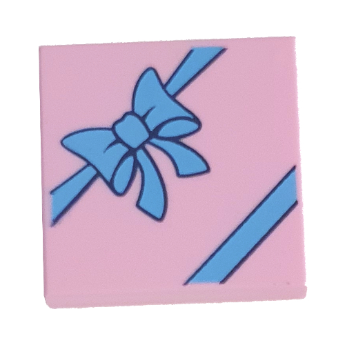 LEGO PART 11203pr0013 Tile Special 2 x 2 Inverted with Medium Blue ...