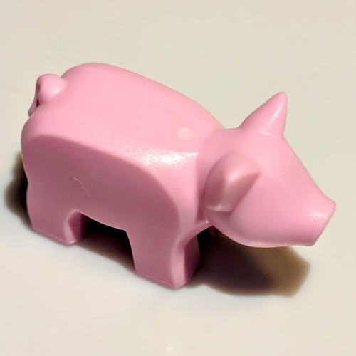 LEGO PART 1410 Animal, Pig / Piglet, Small [Plain] | Rebrickable ...
