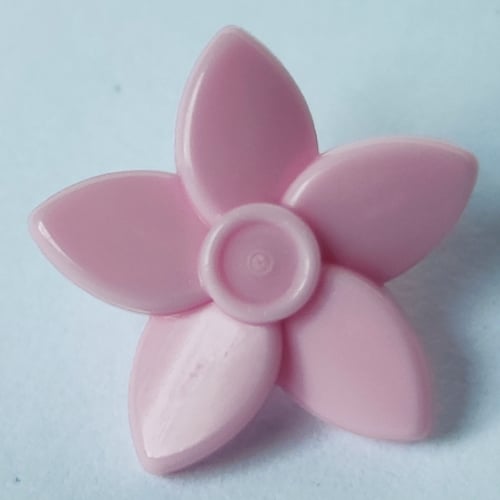 LEGO PART 18853 Plant, Flower with 5 Pointed Petals and Pin ...