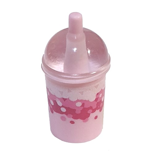 LEGO PART 20398c01pr0002 Equipment Cup and Straw with Trans Clear Dome ...