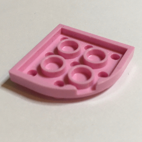 LEGO PART 30357 Plate Round Corner 3 x 3 | Rebrickable - Build with LEGO
