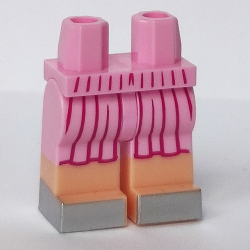 LEGO PART 970c43pat02pr1902 Hips with Bright Pink Legs and Light Nougat ...
