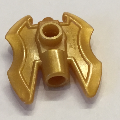 LEGO PART 11096 Weapon Axe Head with Twin-Blade | Rebrickable - Build ...