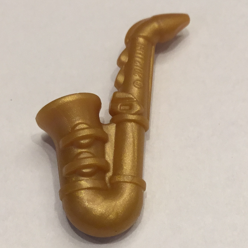 LEGO PART 13808 Musical Instrument Saxophone | Rebrickable - Build with ...