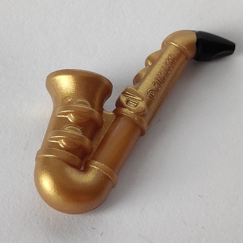 LEGO PART 13808pr0001 Musical Instrument Saxophone with Black ...