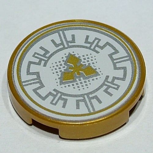 LEGO PART 14769pr0019 Tile Round 2 x 2 with Bottom Stud Holder with ...