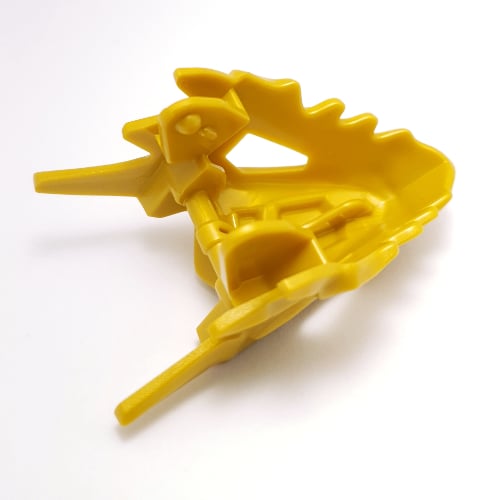LEGO PART 3770 Creature Body Part, Dragon Head Upper Jaw, Hollow Eyes ...