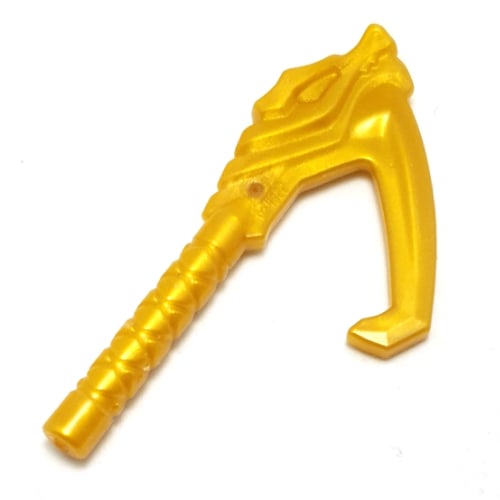 LEGO PART 4922 Weapon Sickle with Dragon Head | Rebrickable - Build ...