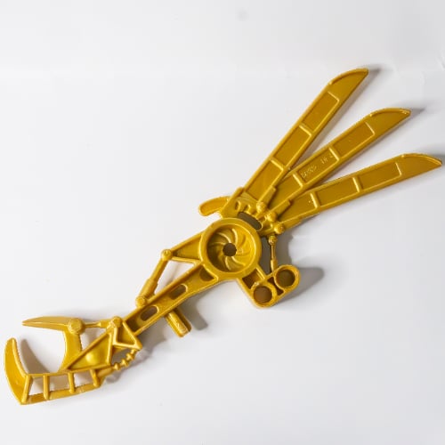 LEGO PART 53572 Large Figure Weapon Blade, Piraka Three Blade Scissor ...