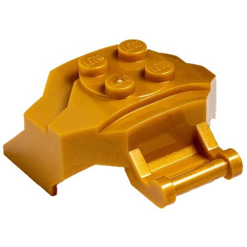 LEGO PART 79896 Large Figure Cover 4 x 3 x 2 with Bar, 4 Studs, Ridged ...