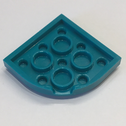 LEGO PART 30357 Plate Round Corner 3 x 3 | Rebrickable - Build with LEGO