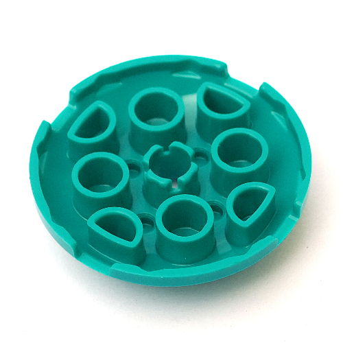 LEGO PART 65138 Dish 4 x 4 with 4 Studs | Rebrickable - Build with LEGO