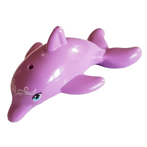 LEGO PART 13392pr0003 Animal, Dolphin, Jumping with Bottom Axle Holder ...