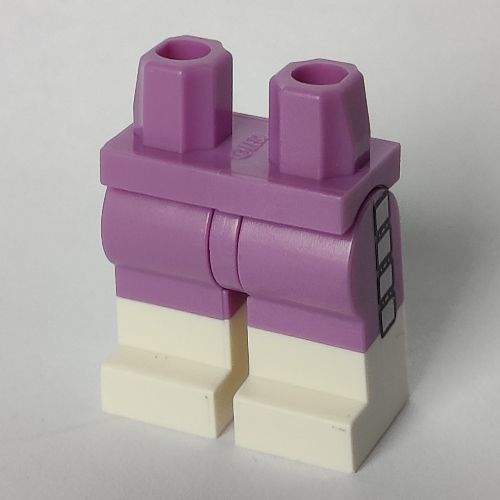 LEGO PART 970c33pat27pr1176 Hips with Medium Lavender Legs and White ...