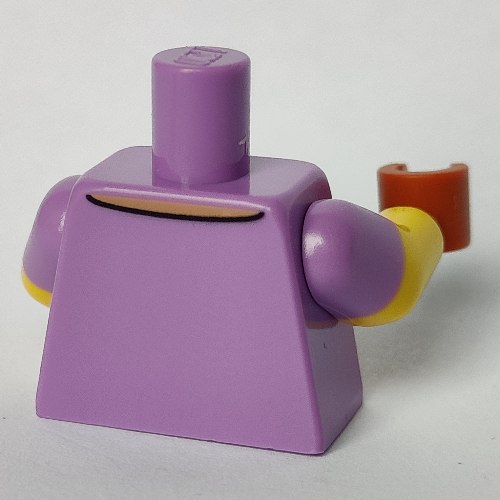LEGO PART 973g33c01h41pr0001 Torso, Dual Molded Arms with Dark Tan ...