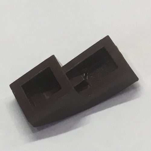 LEGO PART 11477 Slope Curved 2 x 1 No Studs [1/2 Bow] | Rebrickable ...