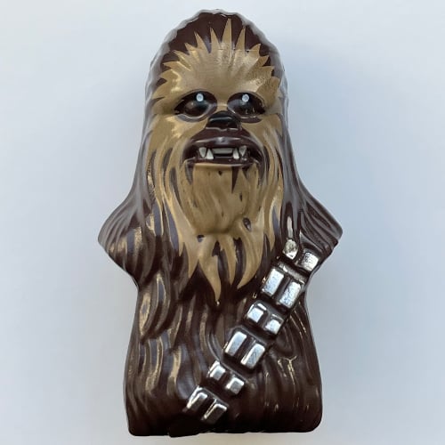 LEGO PART 15307pr0001 Minifig Head Special, Wookiee with Dark Tan Face ...