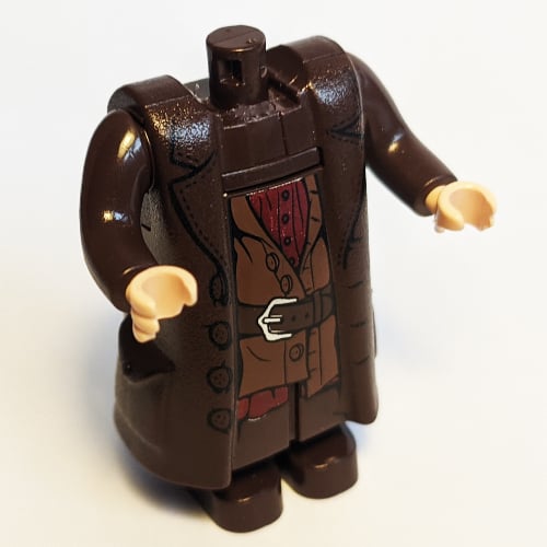 LEGO PART 40250pr0003 Body Giant, Hagrid, Shirt and Belt and Coat Print ...
