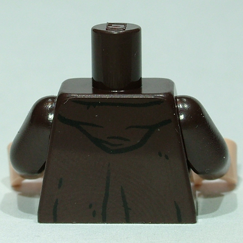 LEGO PART 973c07h02pr6260 Torso Jacket, Tan Tunic, Belt print, Dark ...