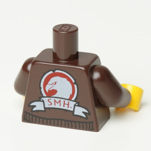 LEGO PART 973c07h01pr1732 Torso Aviator Jacket with Eagle and 'SMH ...