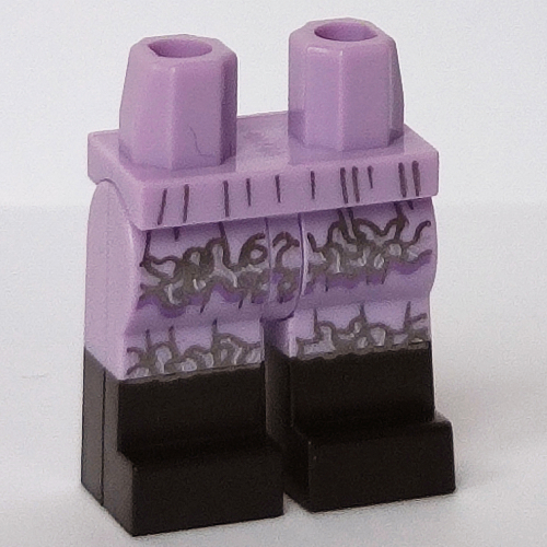 LEGO PART 970c39pat03pr1903 Hips with Lavender Legs and Black Boots ...