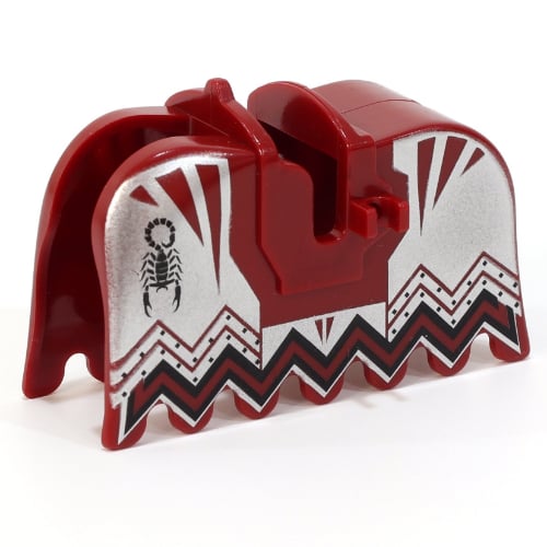 LEGO PART 2490pr0010 Animal / Creature Accessory, Horse Barding with ...