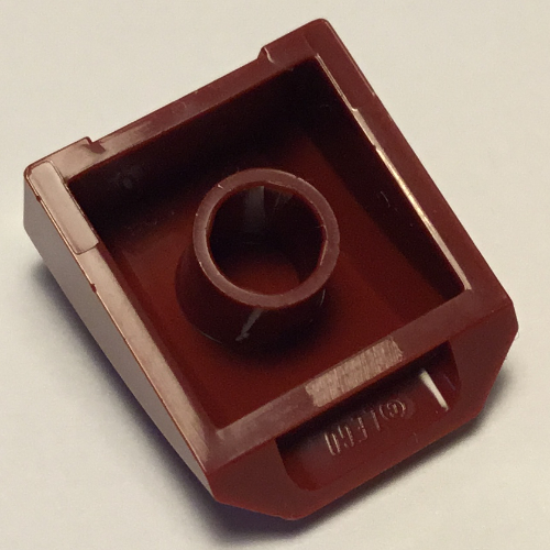 LEGO PART 30602 Slope Curved 2 x 2 with Lip, No Studs | Rebrickable ...