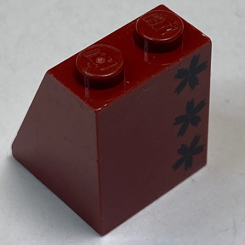 LEGO PART 3678bpr0018 Slope 65° 2 x 2 x 2 with Bottom Tube with Three ...