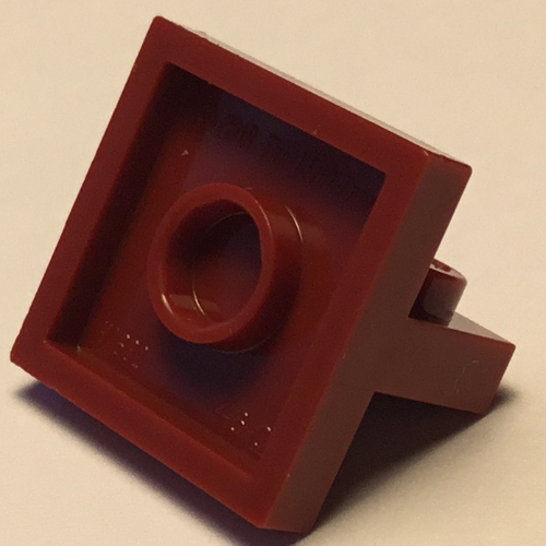 LEGO PART 41682 Bracket 2 x 2 with 1 x 2 Vertical Studs | Rebrickable ...