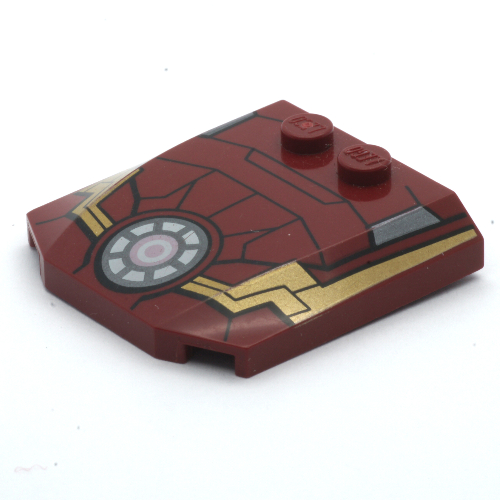 LEGO PART 45677pr0003 Slope Curved 4 x 4 x 2/3 Triple Curved with 2 ...