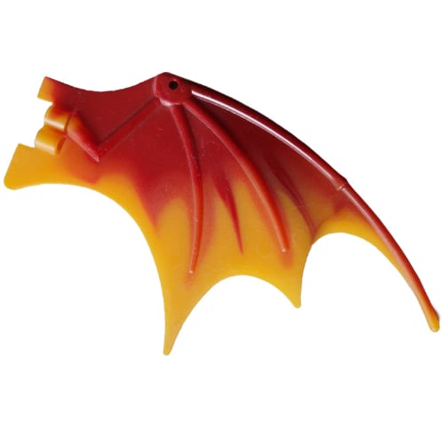 LEGO PART 51342pat0002 Creature Body Part, Dragon Wing 19 x 11 with ...