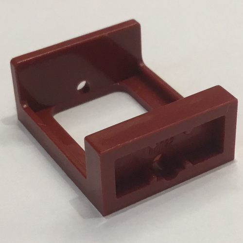 LEGO PART 60032 Window 1 x 2 x 2 Plane, Hollow Studs, Single Hole Top ...