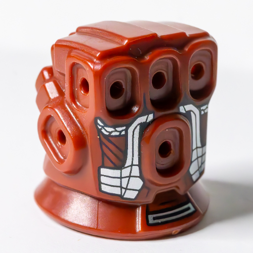 LEGO PART 66405pr0001 Hand Right, Glove, Infinity Gauntlet with Silver ...