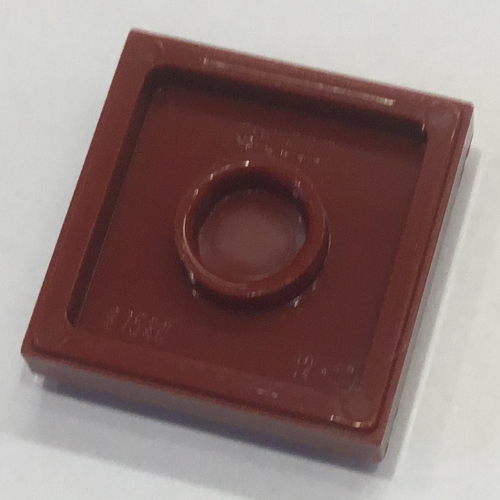 LEGO PART 87580 Plate Special 2 x 2 with Groove and Center Stud (Jumper ...