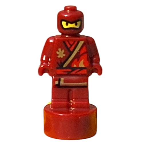 LEGO PART 90398pr9994 Minifig Trophy Statuette with Ninja in Robes ...