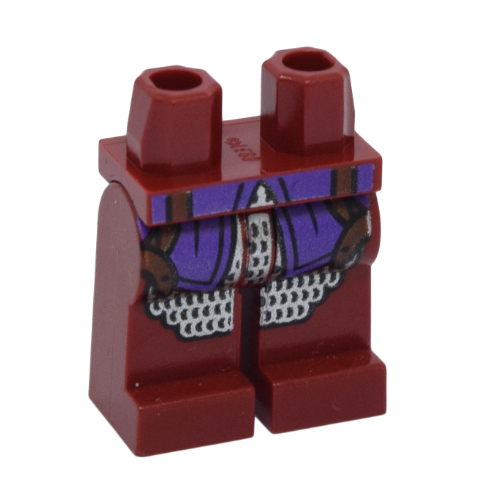 LEGO PART 970c10pr0585 Hips and Dark Red Legs with Laketown Guard ...