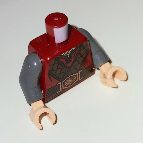 LEGO PART 973c12h02pr2079 Torso Robe, Leather Straps and Ornate Belt ...