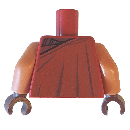 LEGO PART 973c23h07pr5268 Torso Shirt, Shoulder Strap, Cap over Right ...