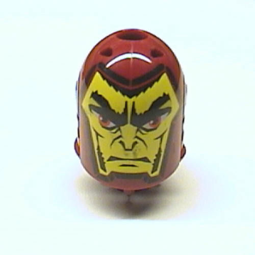 LEGO PART 48819pr0005 Large Figure Head, Round Top with Vladek Print ...