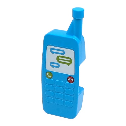 LEGO PART 16206pr0002 Duplo Telephone with Reinforced Antenna and ...