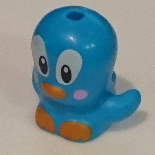 LEGO PART 3918pr0002 Animal, Bird, Bright Light Orange Beak and Feet ...