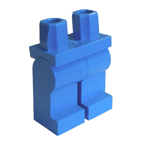 LEGO PART 970c04 Hips and Dark Azure Legs | Rebrickable - Build with LEGO