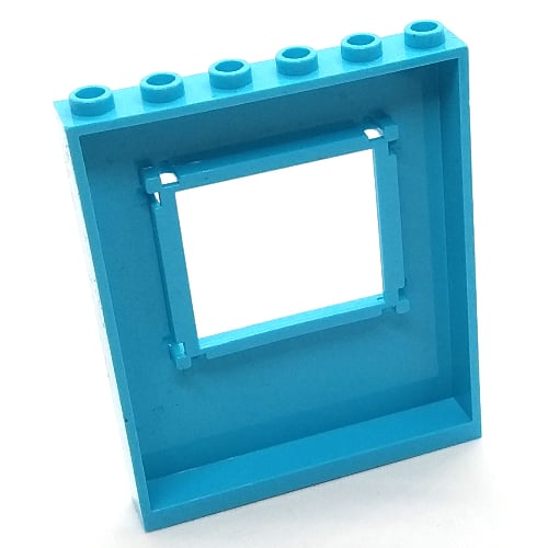 LEGO PART 15627 Panel 1 x 6 x 6 with Window | Rebrickable - Build with LEGO