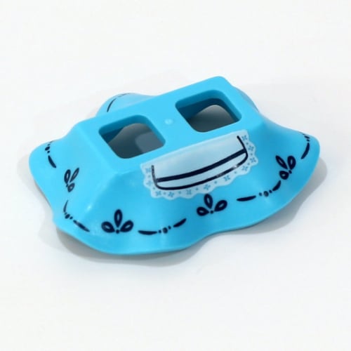 LEGO PART 24782pr0004 Minifig Hipwear Skirt with White Apron and Floral ...